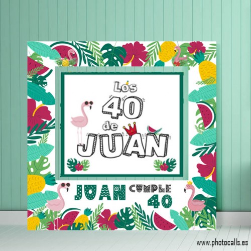 Comprar marco photocall cumpleaños, fiesta, eventos.